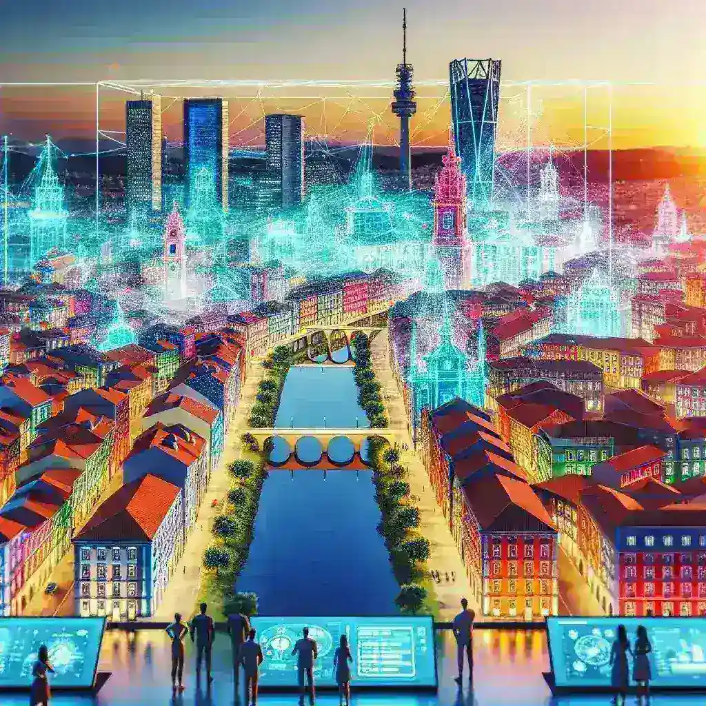 Digital twin para cidades: modelo urbano virtual em Portugal - Idege